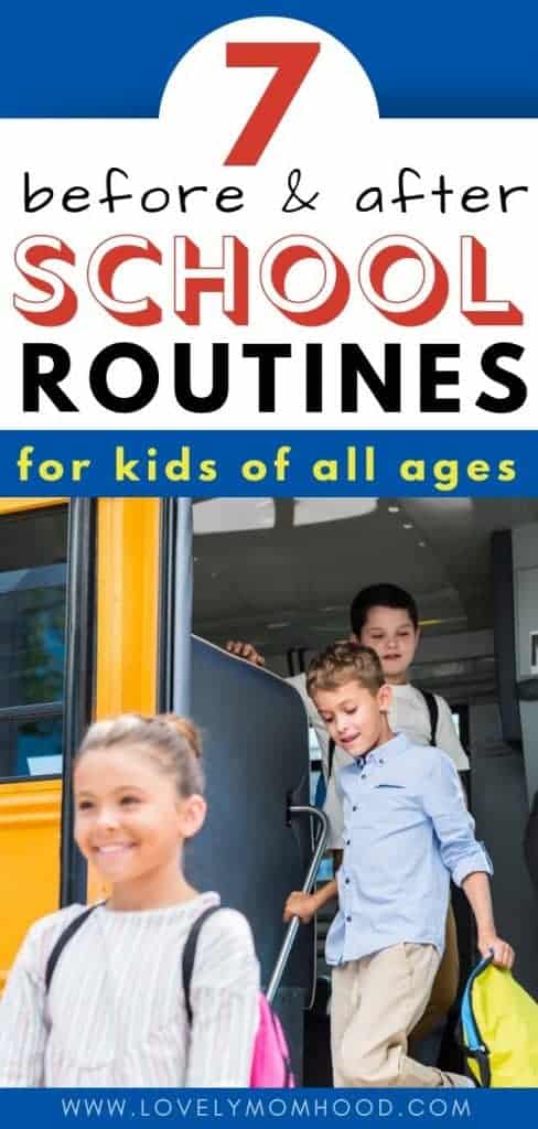 7 Easy Steps to Create an After School Routine for Kids (Schedule)