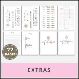 The Ultimate Home Management Binder 2025 (Printable Bundle)