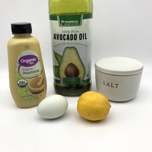 Healthy Homemade Mayonnaise Recipe (Immersion Blender & Food Processor ...